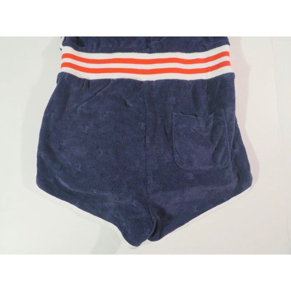 Champion | Other | New Champion Terry Cloth Hooded Romper Navy Blue ...